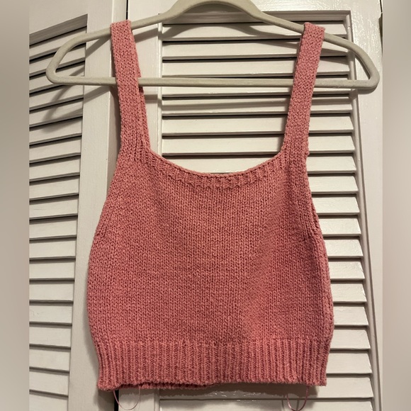 Zara | Tops | Zara Rustic Knit Tank Top | Poshmark